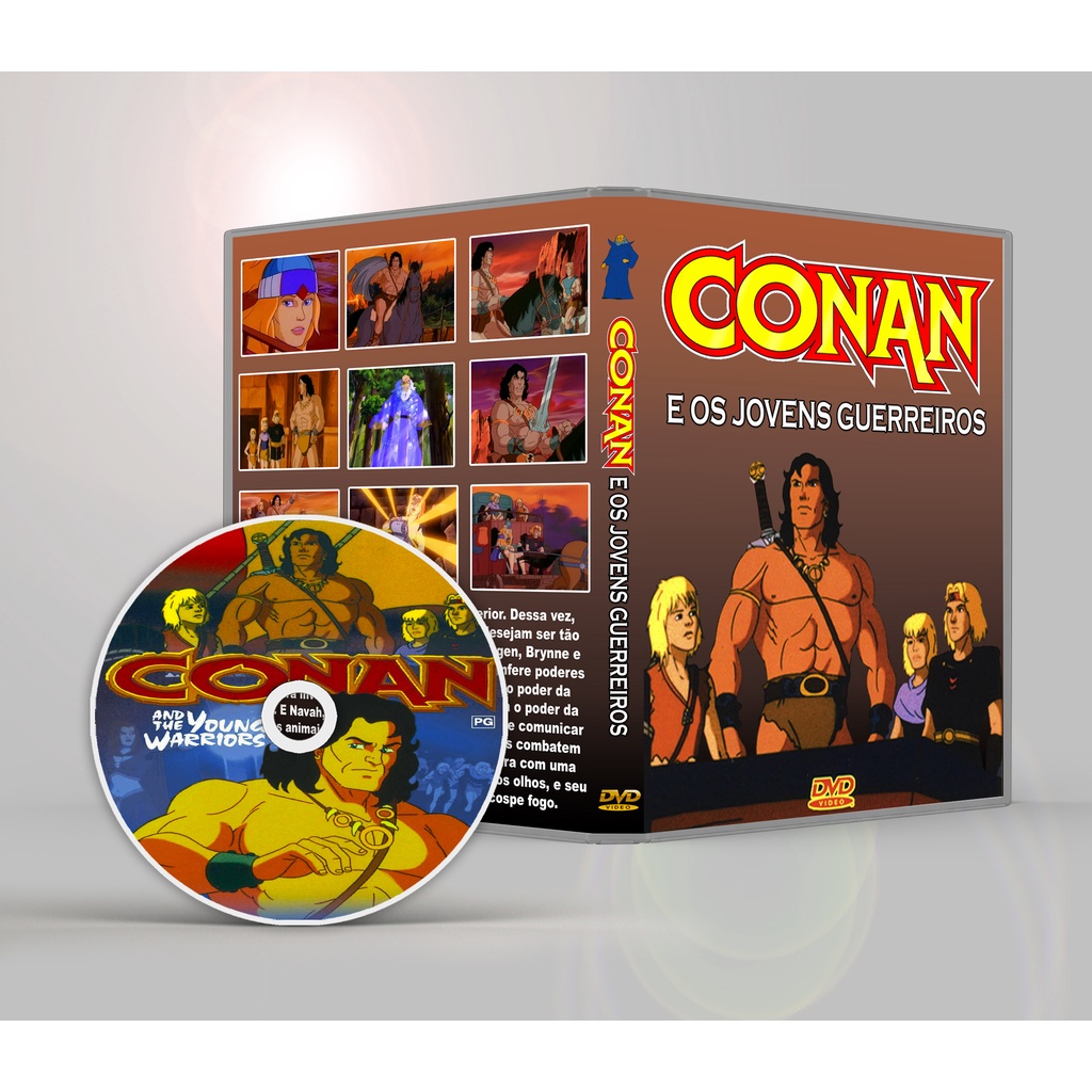 Conan e os Jovens Guerreiros Completo | Shopee Brasil
