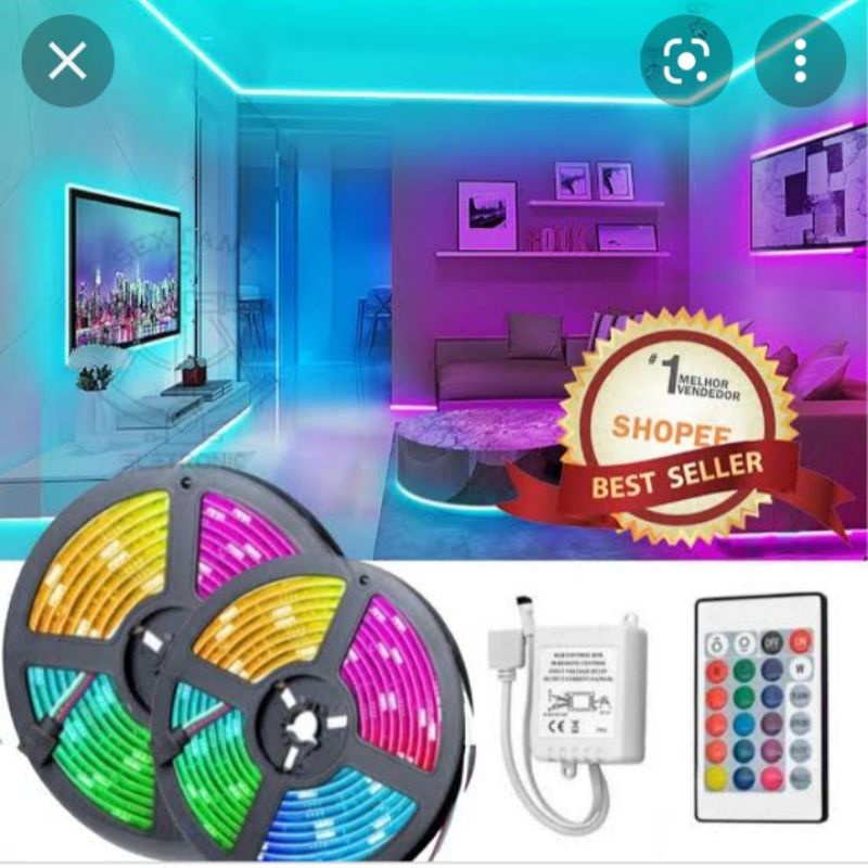 fita de led 5050 compacta 300 leds | Shopee Brasil