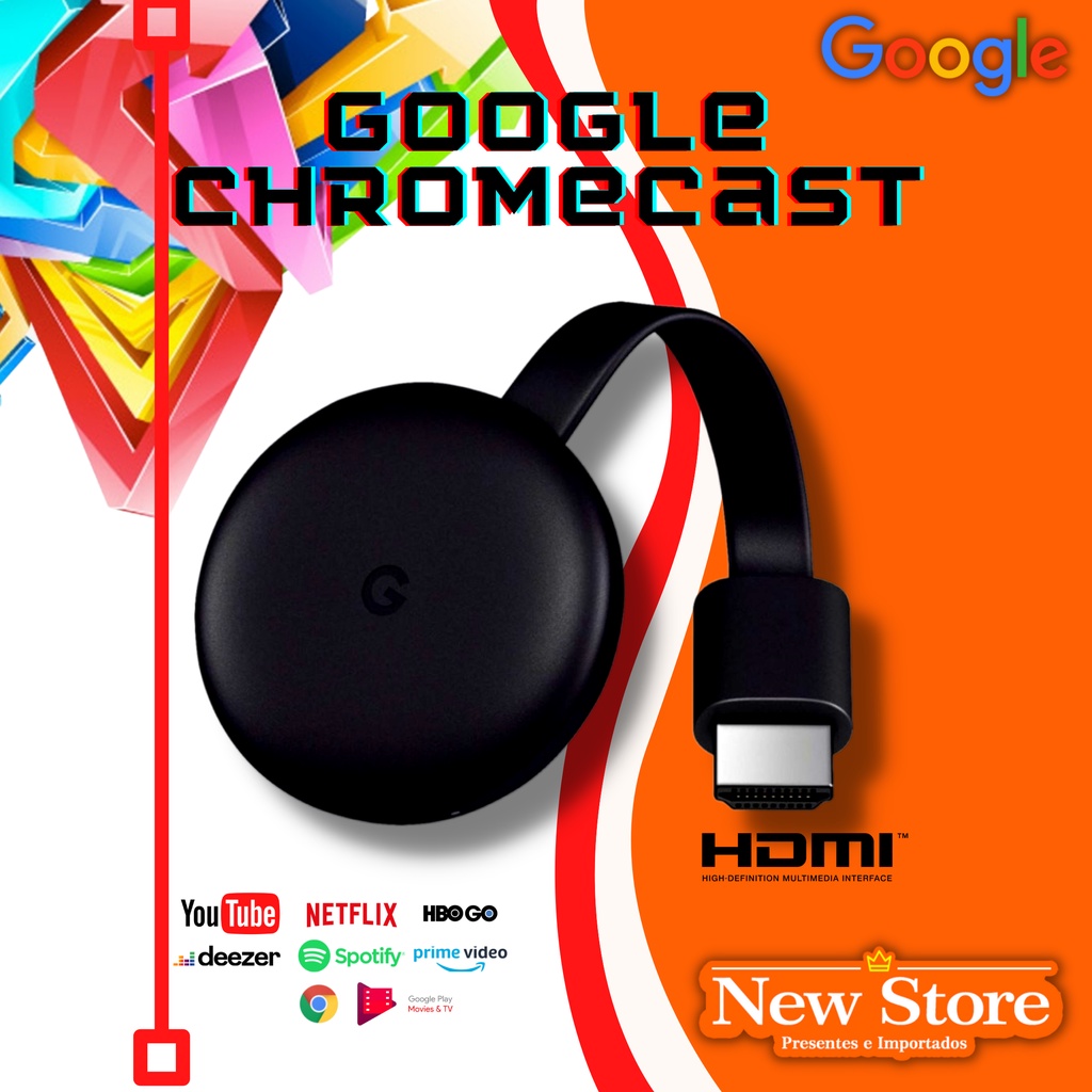 Google Chromecast | Shopee Brasil