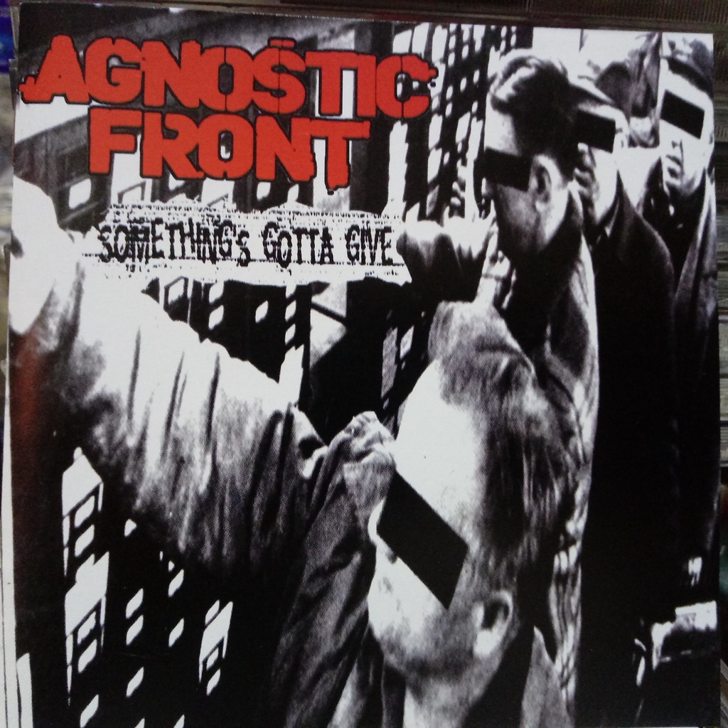 Cd Agnostic Front - Something's gotta give | Shopee Brasil