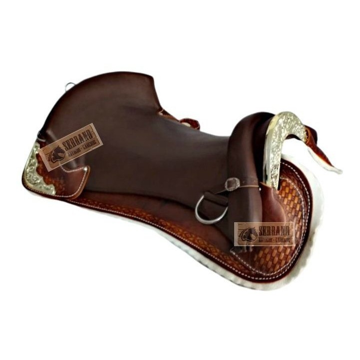 Sela Crioula Freio De Ouro Chapeada P/ Montaria Rodeio Gold | Shopee Brasil