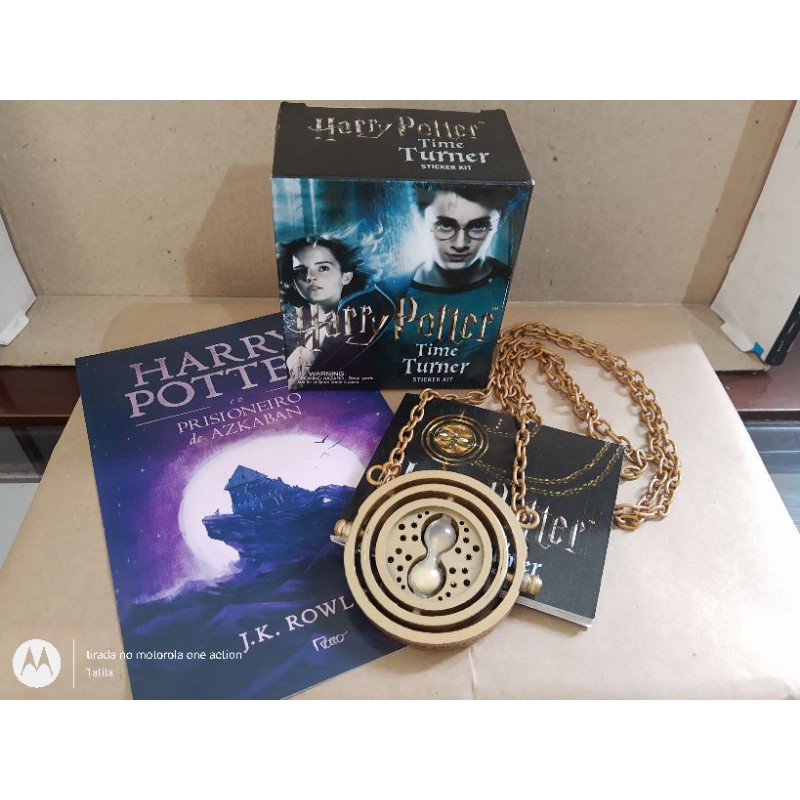Kit Time-Turner + Sticker Book | Shopee Brasil