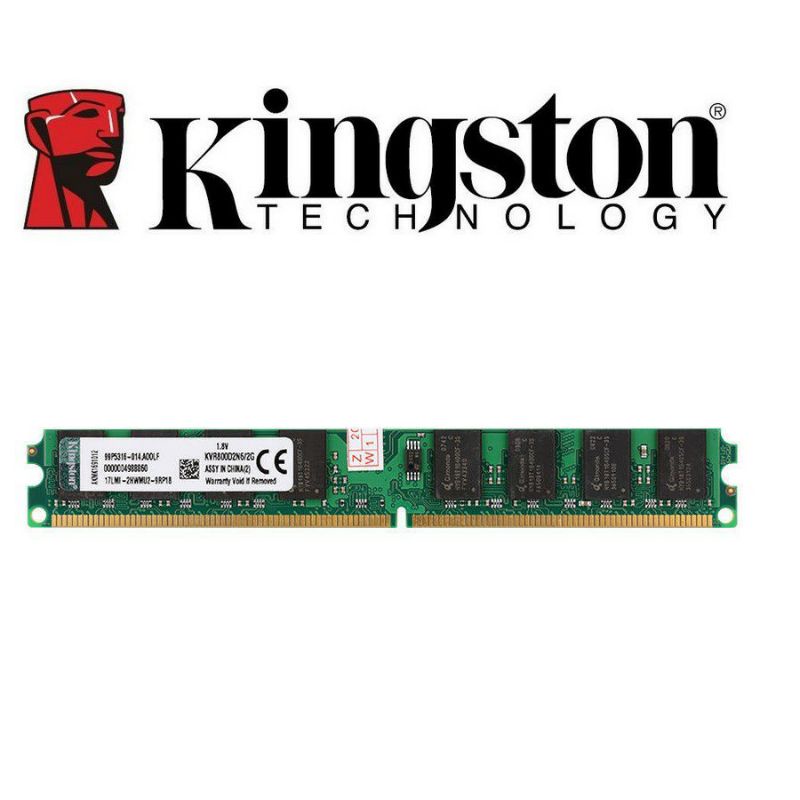 Memoria DDR2 2gb/800mhz Kingston Desktop | Shopee Brasil