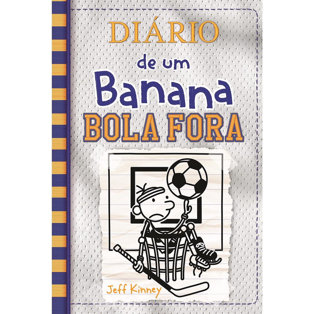 Livro Diario de Um Banana vol.16 - Bola Fora Livro Capa Dura | Shopee ...
