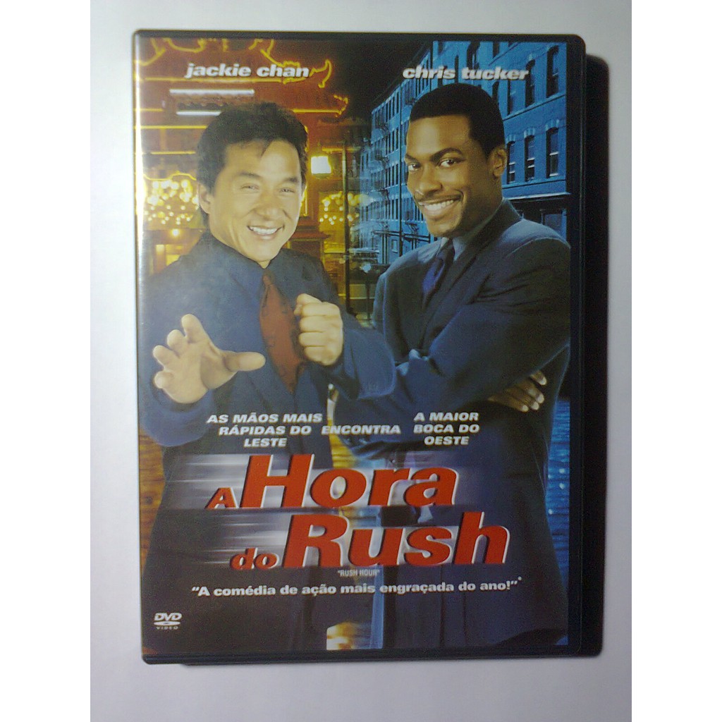 Dvd A Hora Do Rush - Original - Jackie Chan - Ag25 | Shopee Brasil