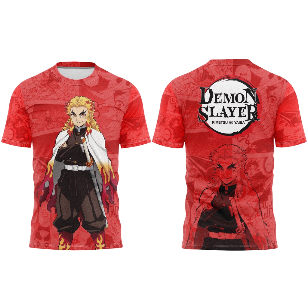Camiseta Camisa Demon Slayer - INFANTIL | Shopee Brasil