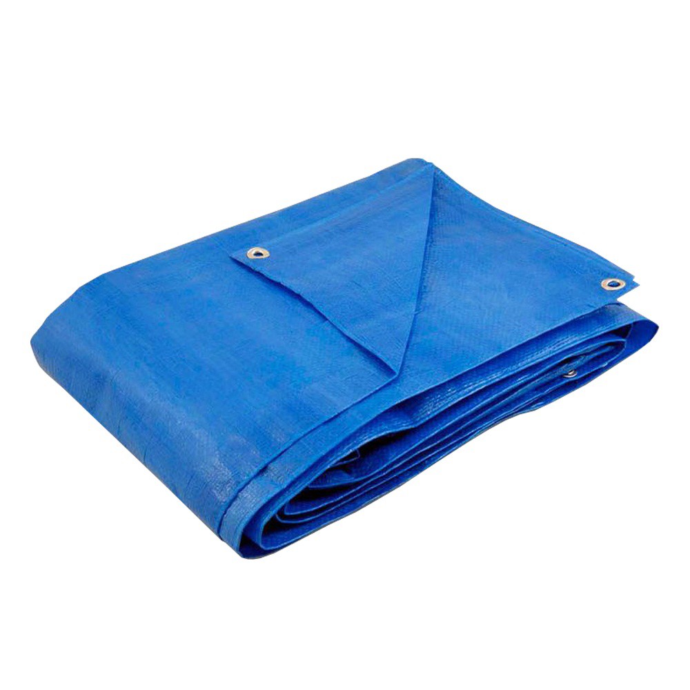 Lona Encerada De Polietileno Azul 3m X 2m | Shopee Brasil