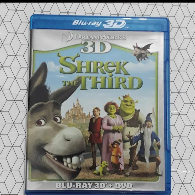BLURAY 3D+DVD ORIGINAL IMPORTADO)l Shrek the third (Shrek terceiro) com PT-BR | Shopee Brasil