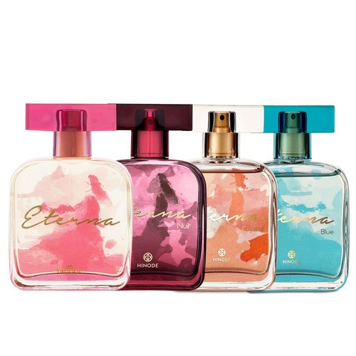 Perfume Eterna 100ml Disponível Em 4 Fragrâncias Original Hinode ...