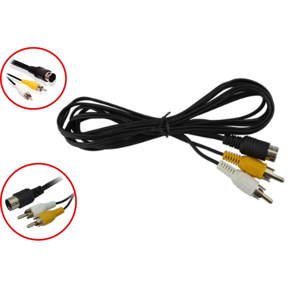 Cabo Av Mega Drive 2 De 3 Pinos - 1.80 M | Shopee Brasil