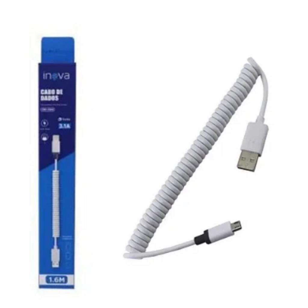 Cabo 1.6m espiral alta velocidade dados e carregamento Inova CBO-5966 ...
