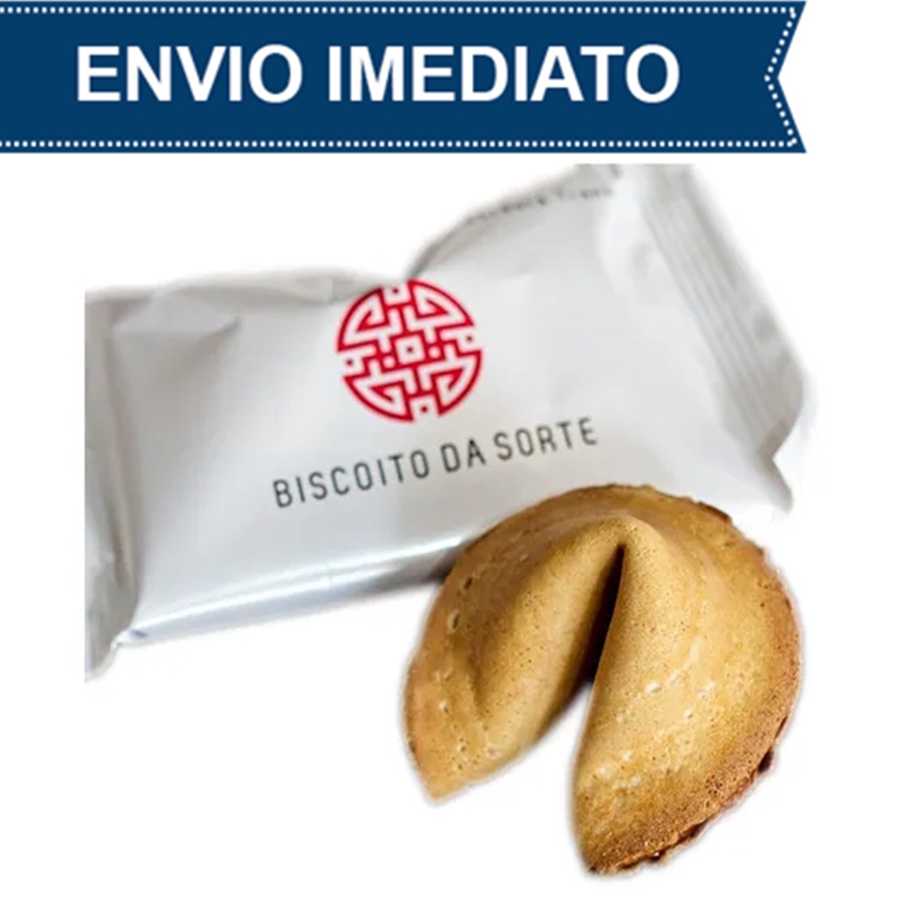 Biscoito Da Sorte 10 Unidades Com Mensagens e Números Da Sorte ...