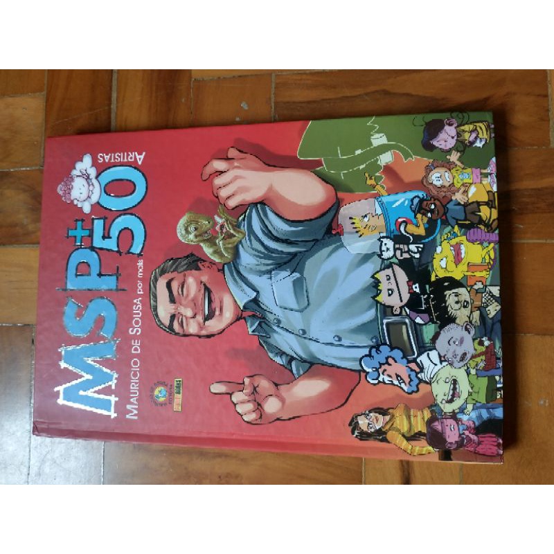 MSP 50 - Mauricio de Sousa por mais 50 Artistas Capa Dura | Shopee Brasil