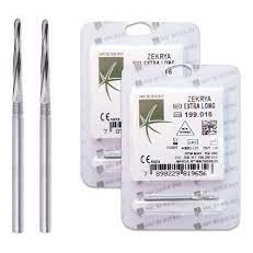 Kit C/ 2 Brocas Carbide Zekrya Longa ou Extra Longa - Microdont ...