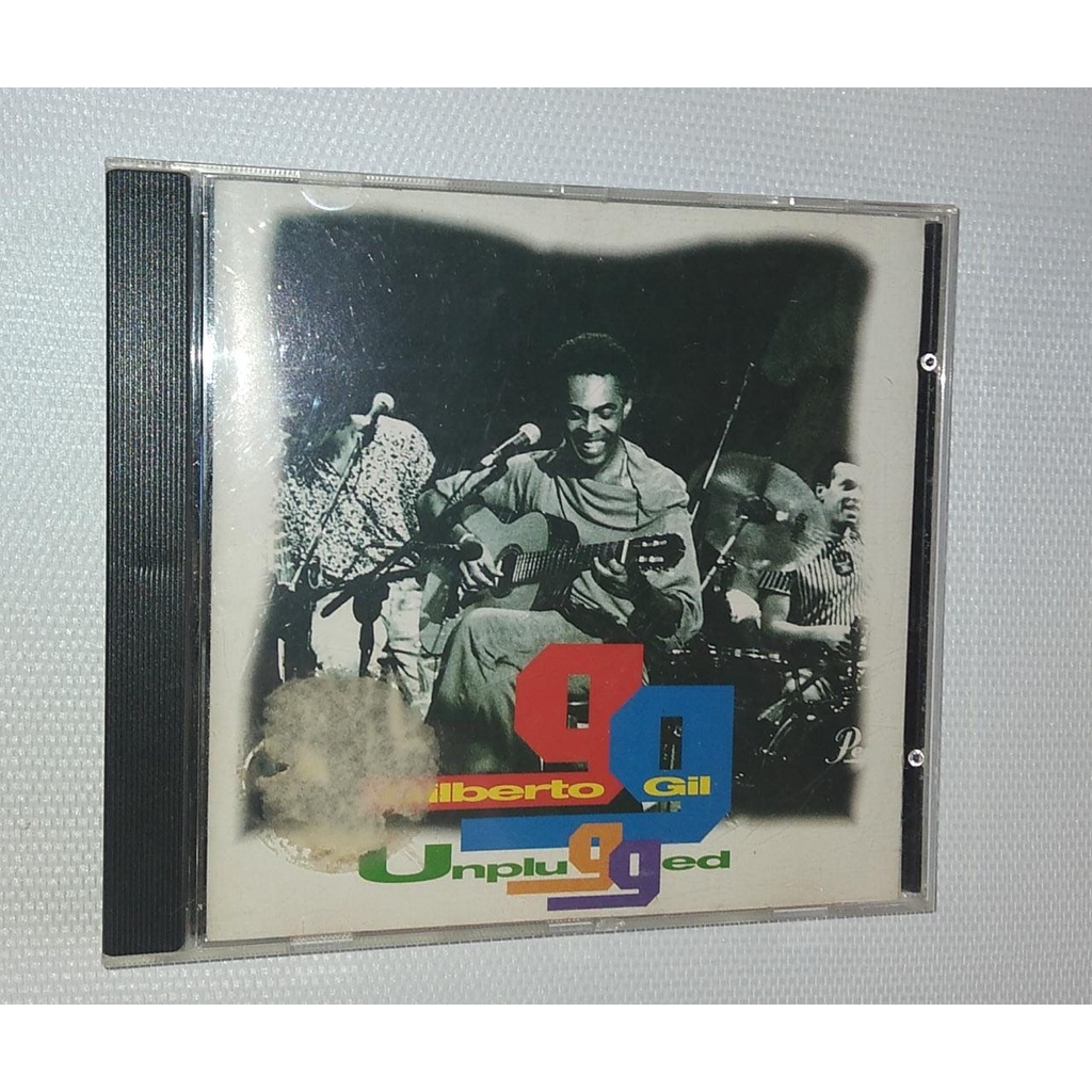 Cd Gilberto Gil - Unplugged ( 17632 ) | Shopee Brasil