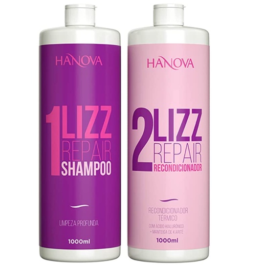 Kit Lizz Repair Hanova 1000mL | Shopee Brasil