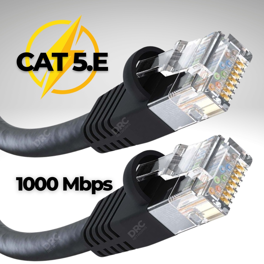 Cabo de rede Gamer Profissional Cat5e 1000 Mbps Cabo de rede Rj45 para ...