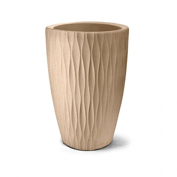 Vaso Polietileno Infinity Cônico Nutriplan - Areia - N57 | Shopee Brasil