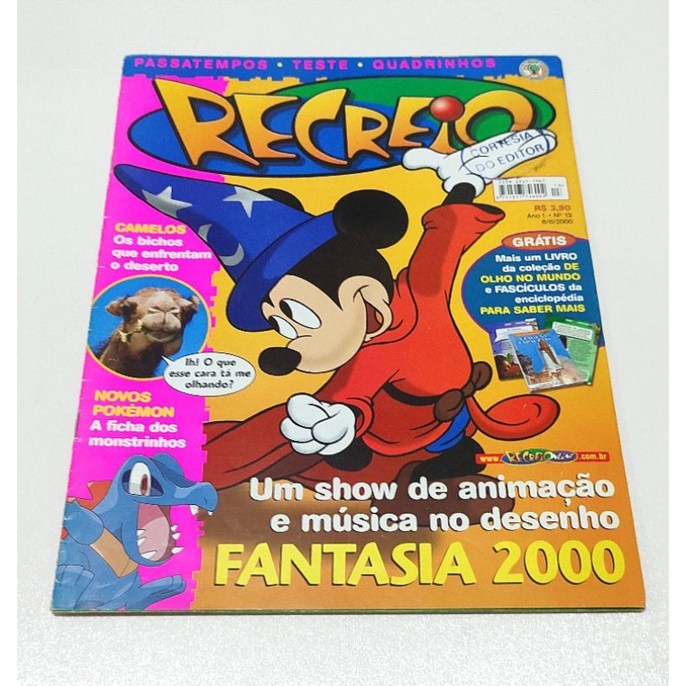 Revista RECREIO - Anos 2000 | Shopee Brasil