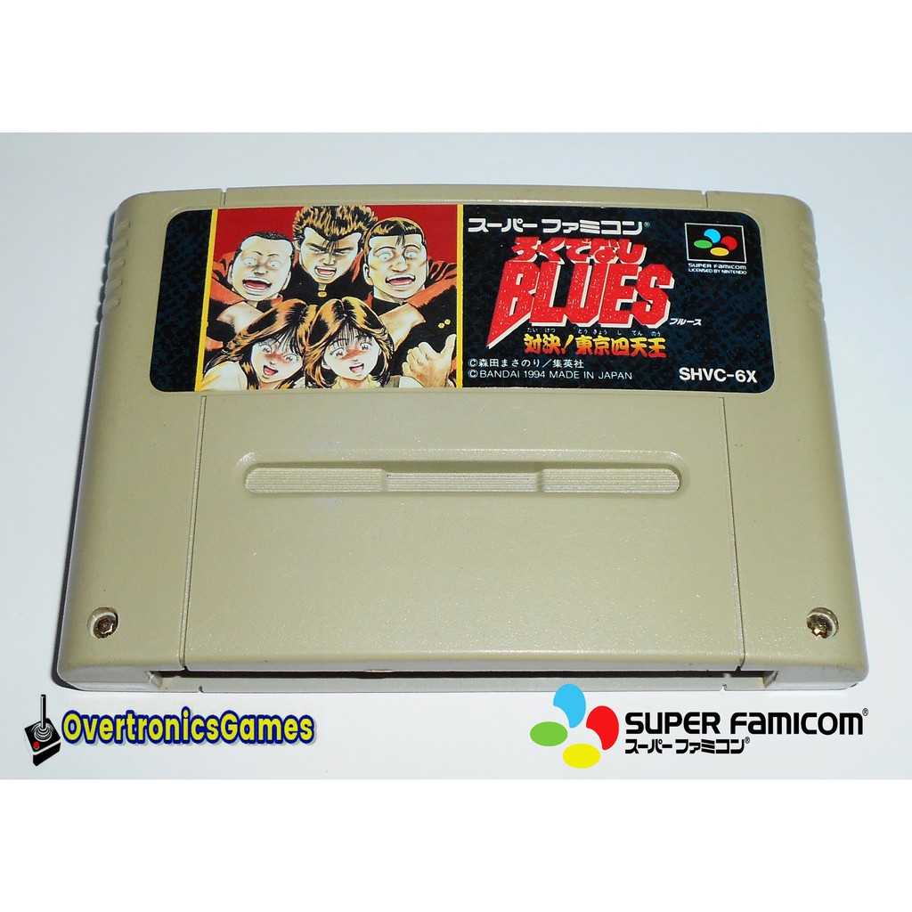 Snes Jogo Buy Rokudenashi Blues Taiketsu Super Nintendo