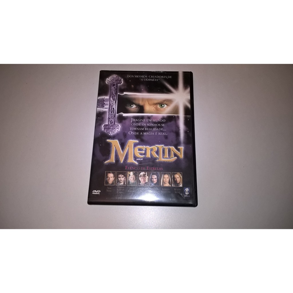 DVD - Merlin - Sam Neill - ORIGINAL | Shopee Brasil