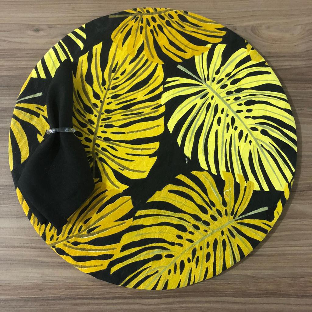 Capa Sousplat Supla Soupla Avulsa Tecido Jacquard unitária | Shopee Brasil