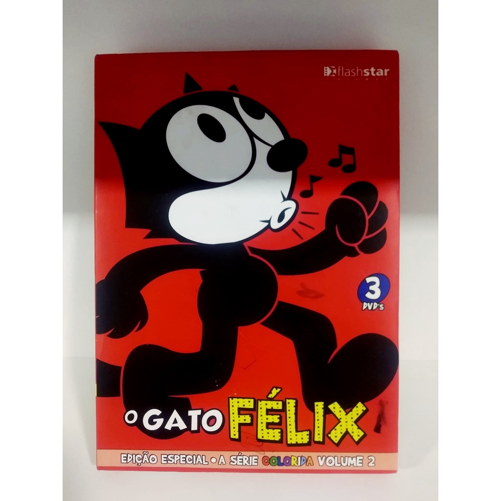 O Gato Félix Edição Especial - A Série Colorida Volume 2 - Box com 3 ...