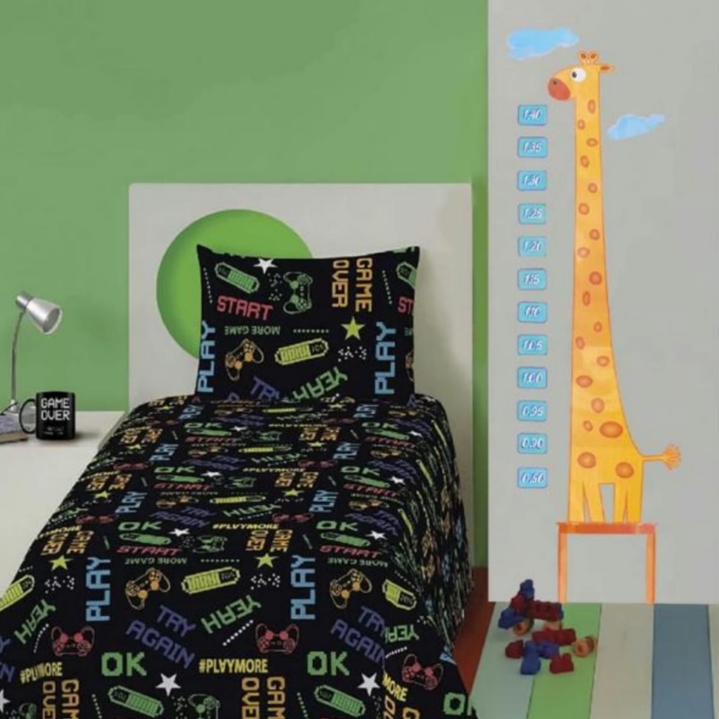 Adesivo Medidor de Altura Infantil Girafa Auto Adesivo | Shopee Brasil