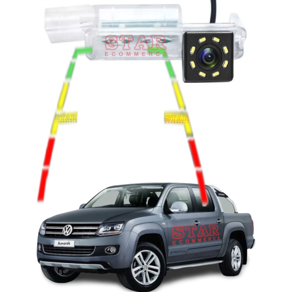 Câmera Ré VW Volkswagen Amarok 2010 2011 2012 2013 2014 2015 2016 2017 ...