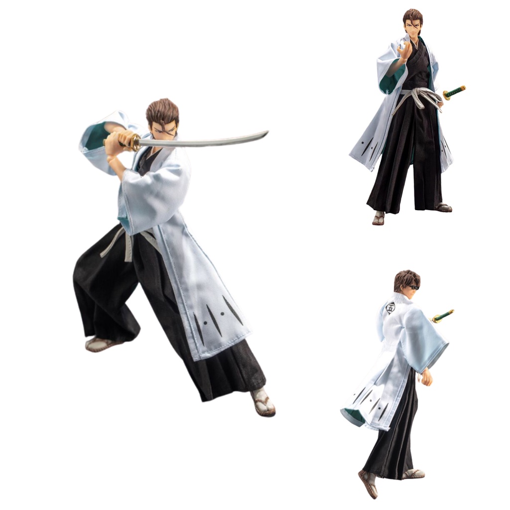 Action Figure Bleach Sosuke Aizen Dasin Models Great Toys | Shopee Brasil