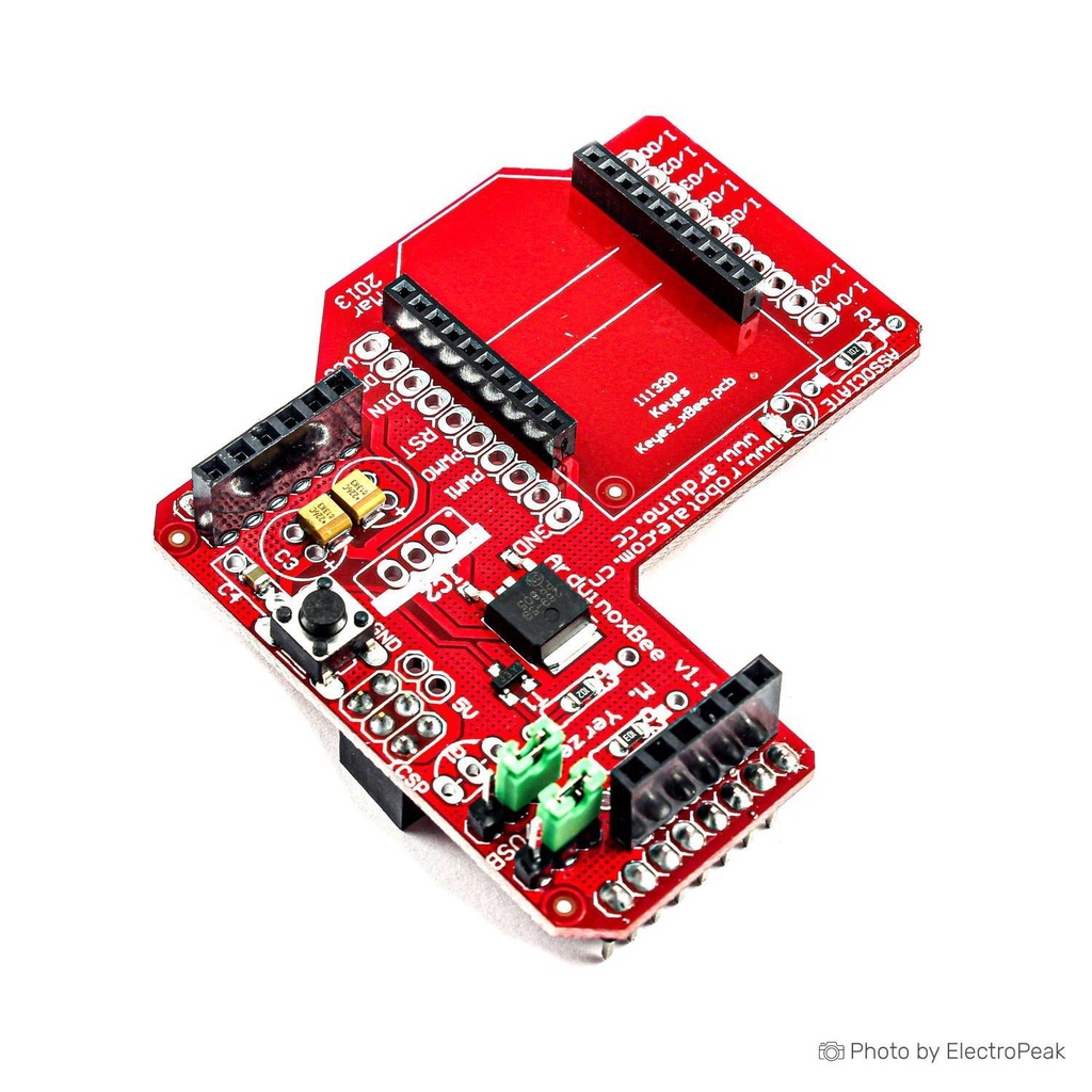 Placa de expansão do módulo sem fio XBee Zigbee para PCB vermelho ...