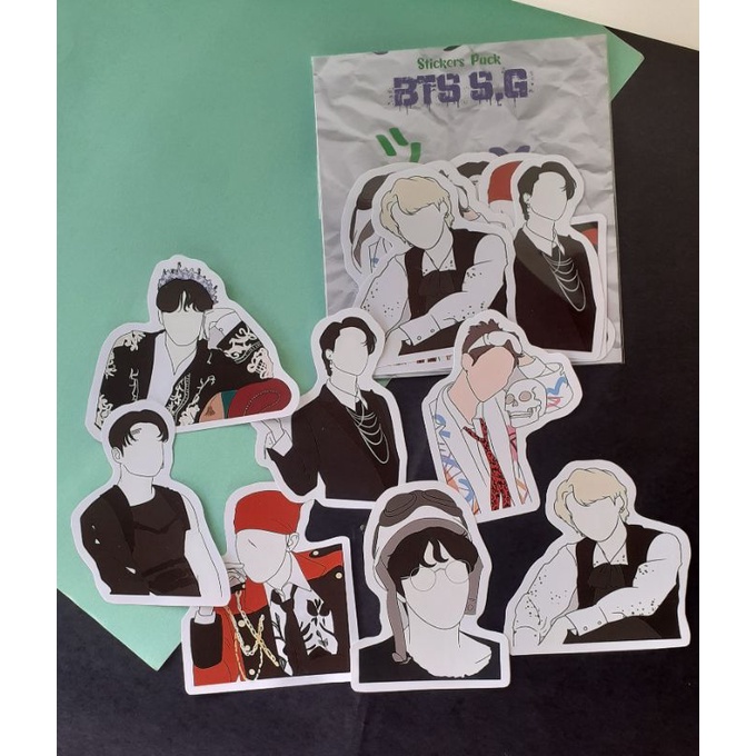 Stickers Bts S.G | Shopee Brasil