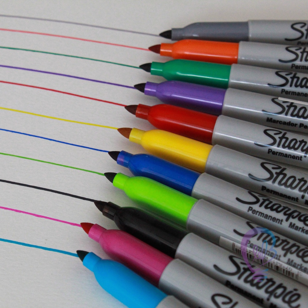 Caneta Marcador Permanente Sharpie Fine Point 0.9mm (unidade) - SHARPIE ...