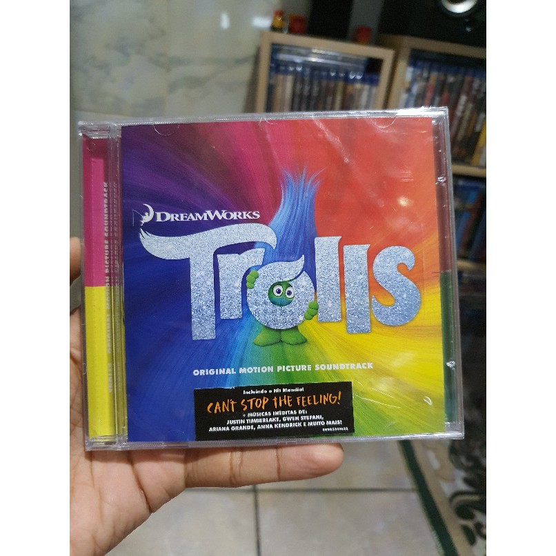 Cd Trolls Trilha Sonora Lacrado | Shopee Brasil