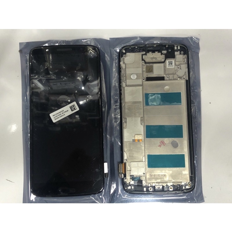 Tela Display Frontal Motorola G6 Plus XT1926 Com Aro Original Nacional ...