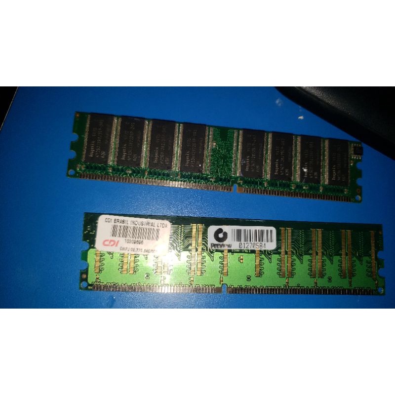 Memória ram 2GB ddr 400/333 SUPram (2 unidades) | Shopee Brasil