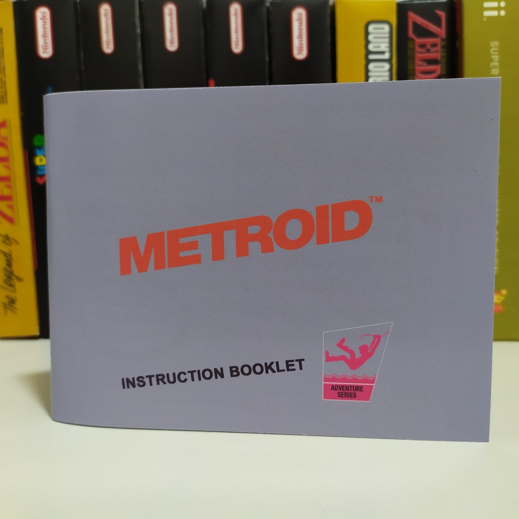 Metroid - Manual (Nintendinho) NES) | Shopee Brasil