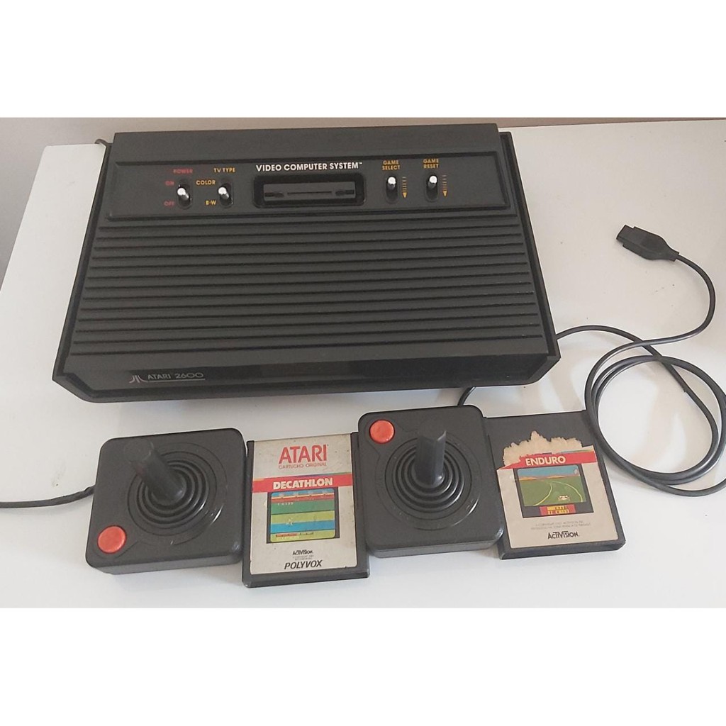 Atari 2600 darth vader com 2 jogos. | Shopee Brasil