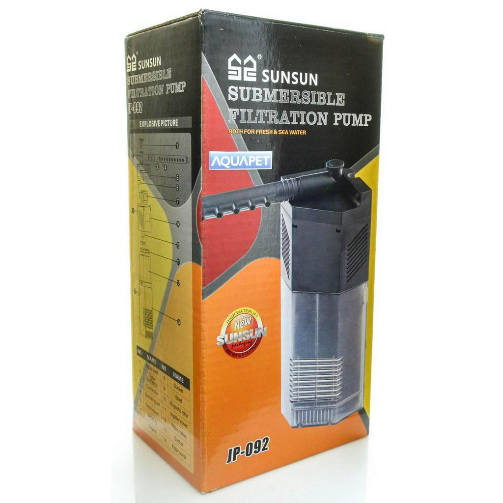 Filtro Interno de Canto Jp-092 250l/h 127v 3w Sunsun | Shopee Brasil