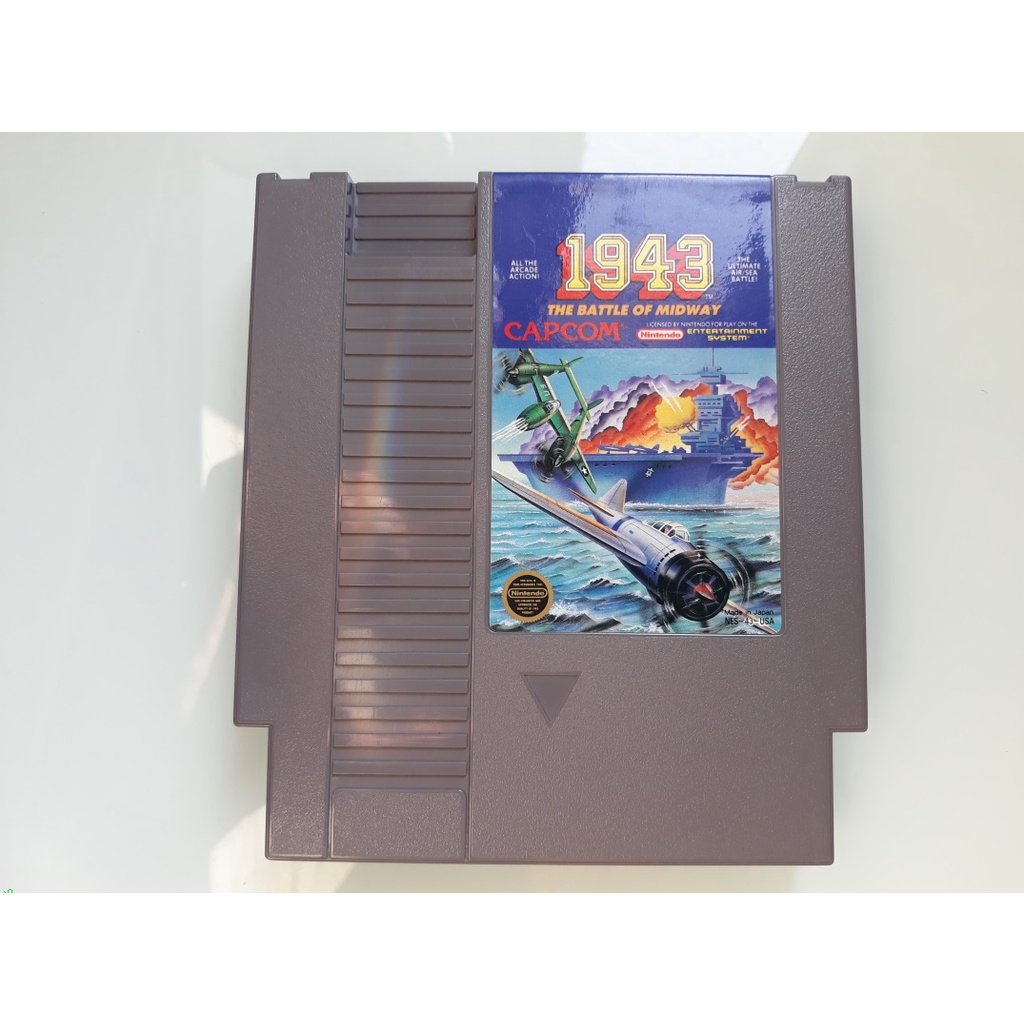 Jogo Cartucho 1943 Capcom Original Nintendinho Nes, 72 Pinos | Shopee Brasil