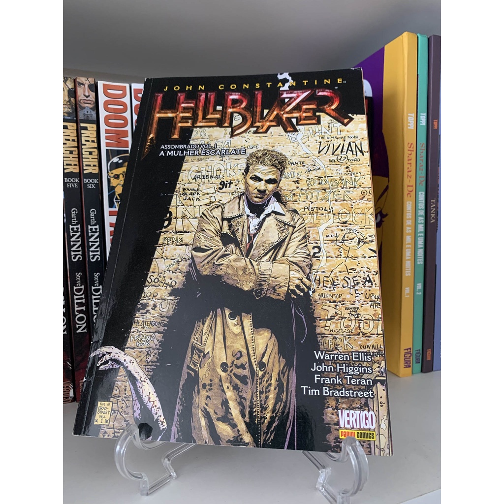 Hellblazer Assombrado - Volume 01: A Mulher Escarlate | Shopee Brasil