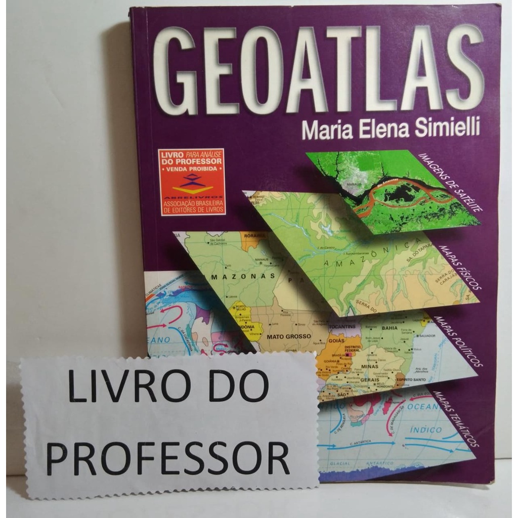 Geoatlas - Maria Elena Simielli - LIVRO DO PROFESSOR | Shopee Brasil