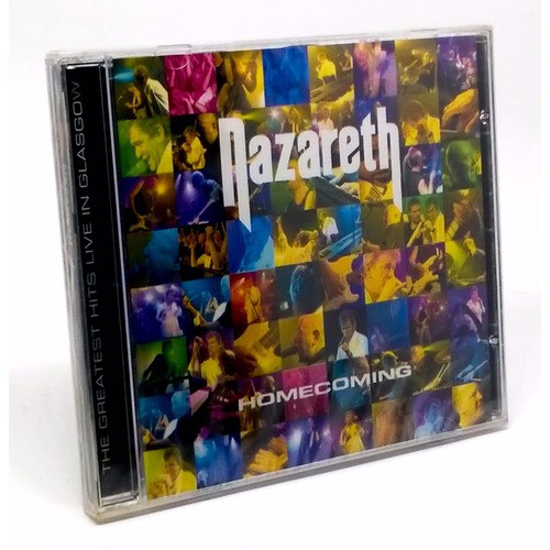 Cd Nazareth Homecoming 2002 Lacrado Sum Records 16 Faixas | Shopee Brasil