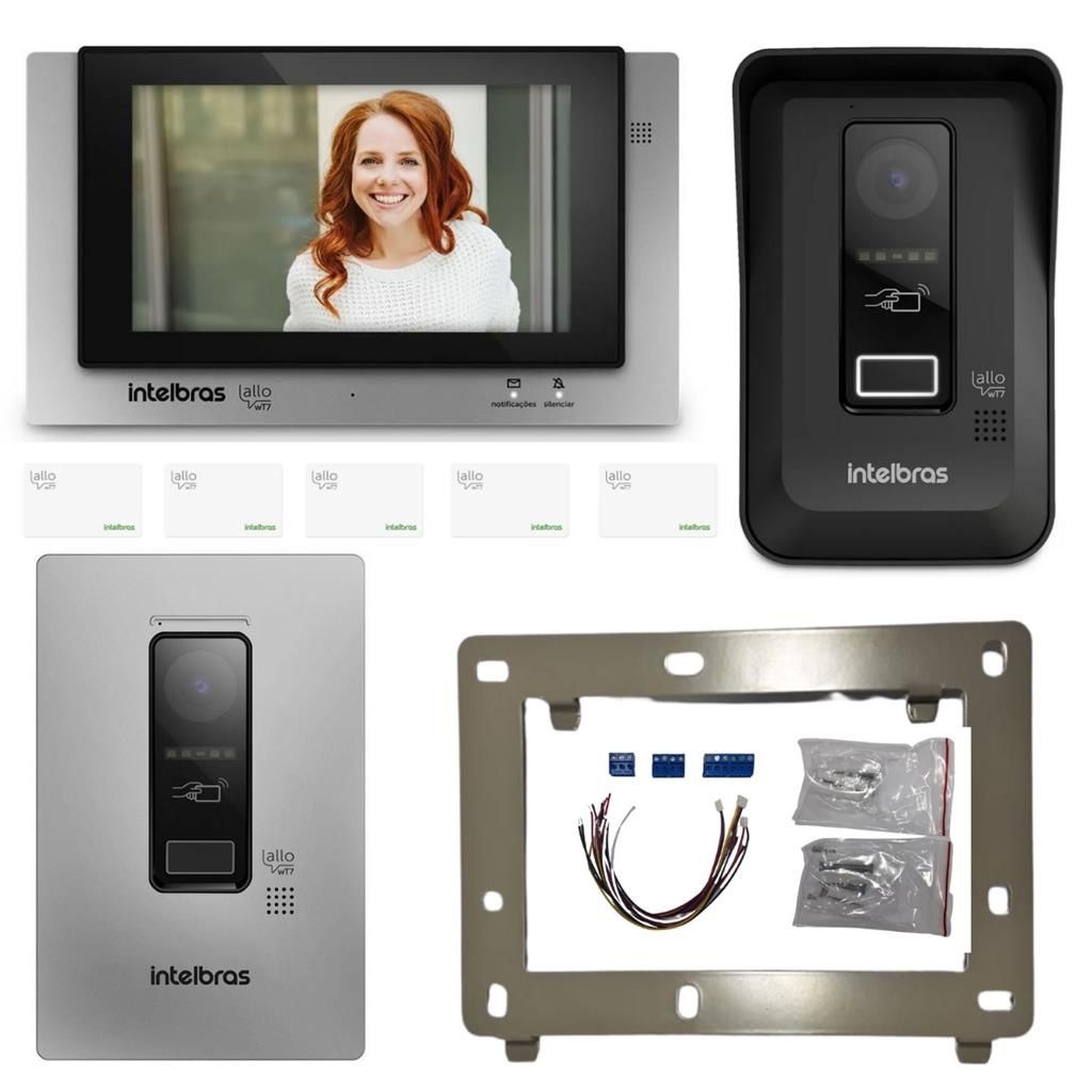 Interfone Video Porteiro com Camera Tecnologia Multi HD | Shopee Brasil