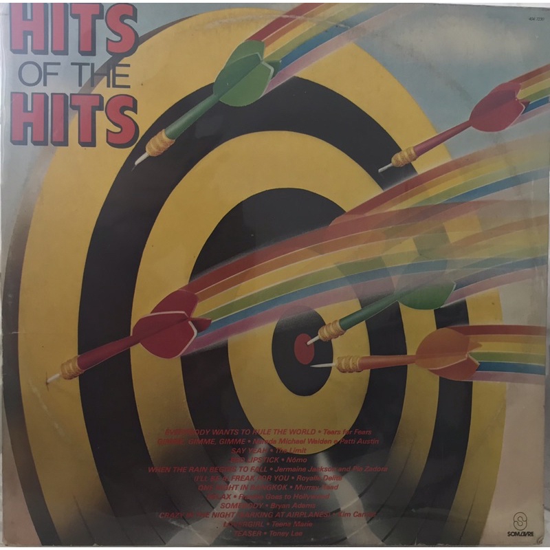 LP HITS OF THE HITS - TEARS FOR FEARS - BRYAN ADAMS - NARADA MICHAEL ...