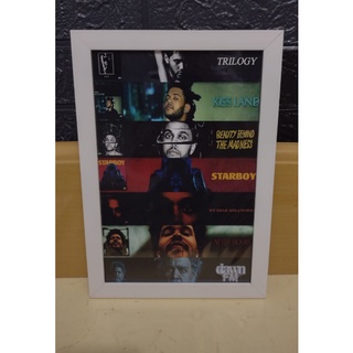 Quadro com moldura The Weeknd Eras 23X33 cm. | Shopee Brasil