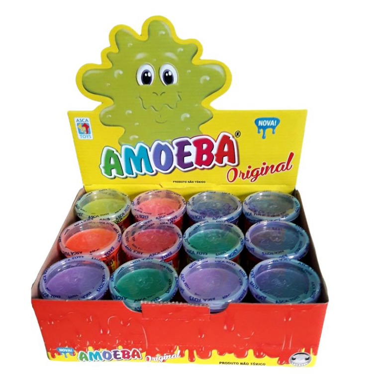 Amoeba Slime Geleinha de brincar 1 pote de 110gr | Shopee Brasil