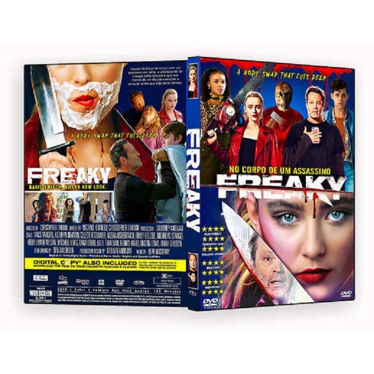 Dvd Freaky: No Corpo De Um Assassino (dublado E Legendado) REF:04IE | Shopee Brasil