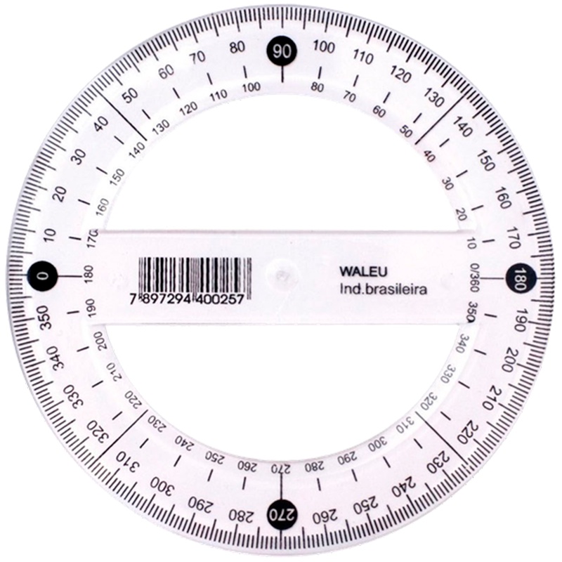 Transferidor Cristal 360° Simples - WALEU | Shopee Brasil