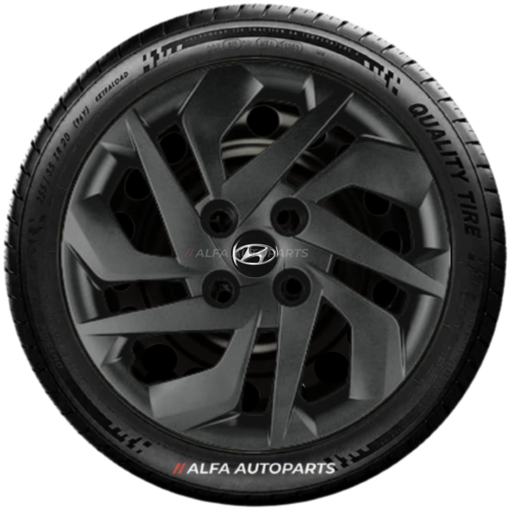 Kit Calota Hyundai Hb20 2019 2020 2021 2022 Aro 14 Preto | Shopee Brasil
